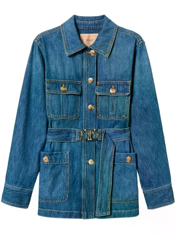 TWINSET Safari Denim Jacket