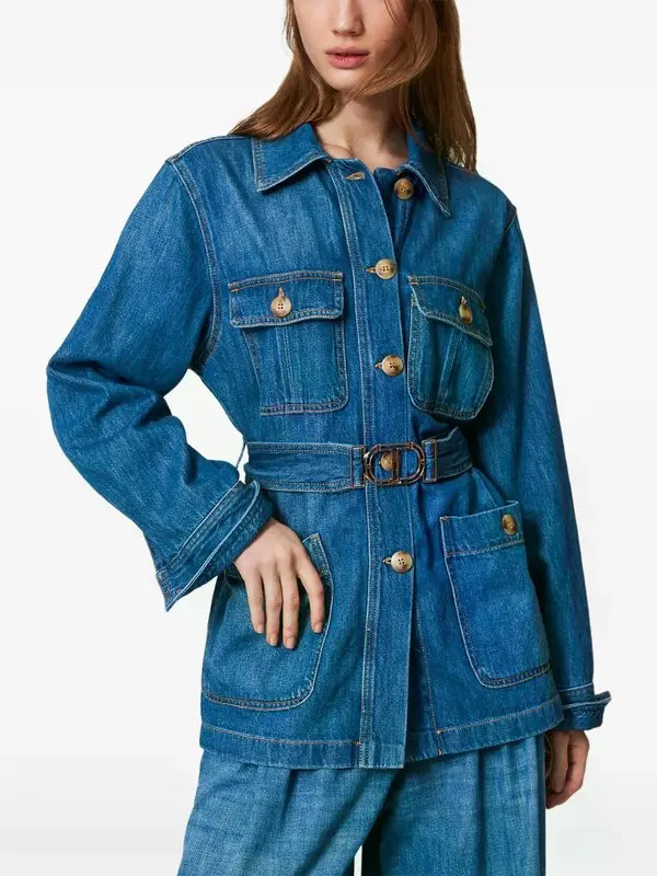 TWINSET Safari Denim Jacket