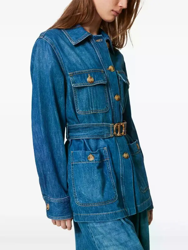 TWINSET Safari Denim Jacket