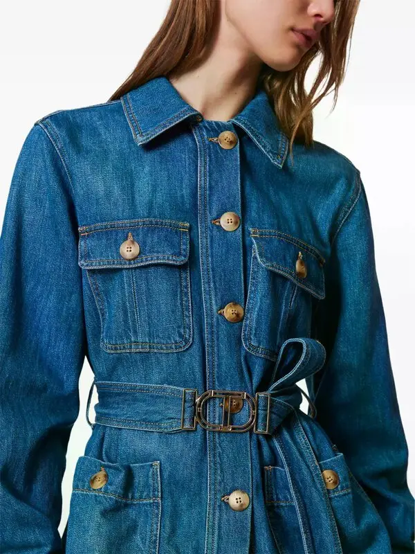 TWINSET Safari Denim Jacket