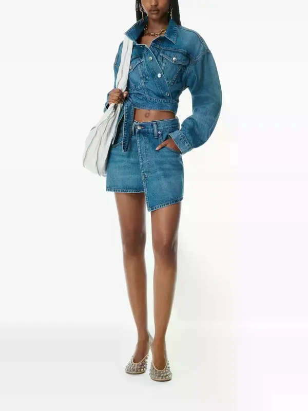 Alexander Wang Wrapped Skirt - Blue