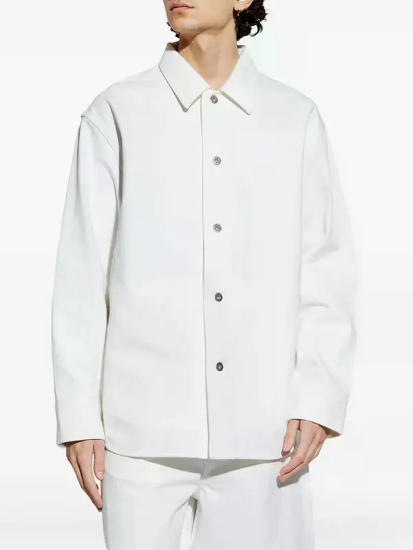 JIL SANDER Denim Shirt - White