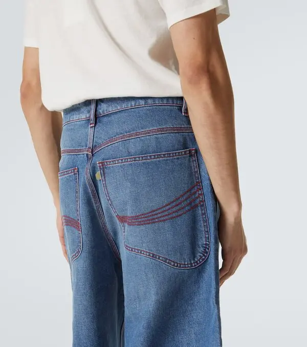 ERL Indiana Denim Bermuda Shorts