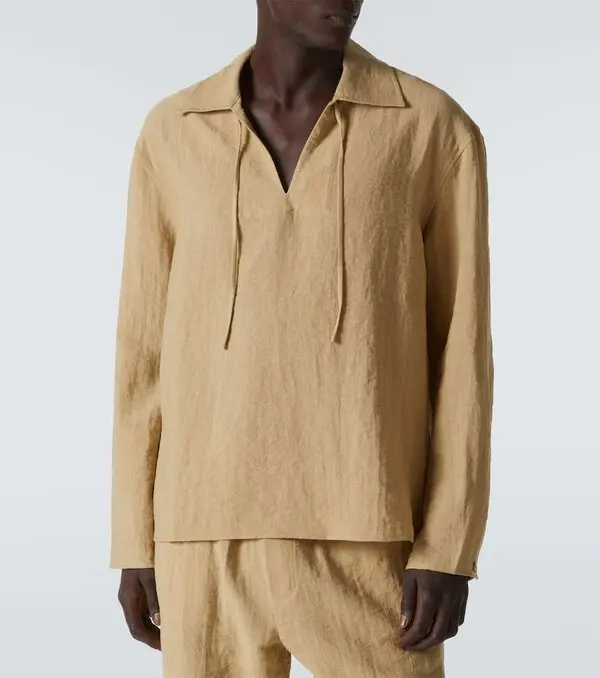 Commas Tie-neck Shirt
