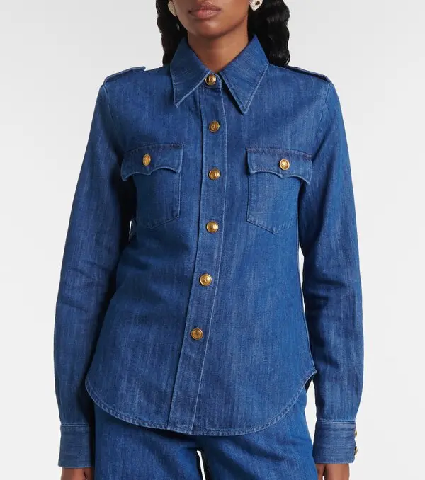 Valentino Garavani Denim Shirt