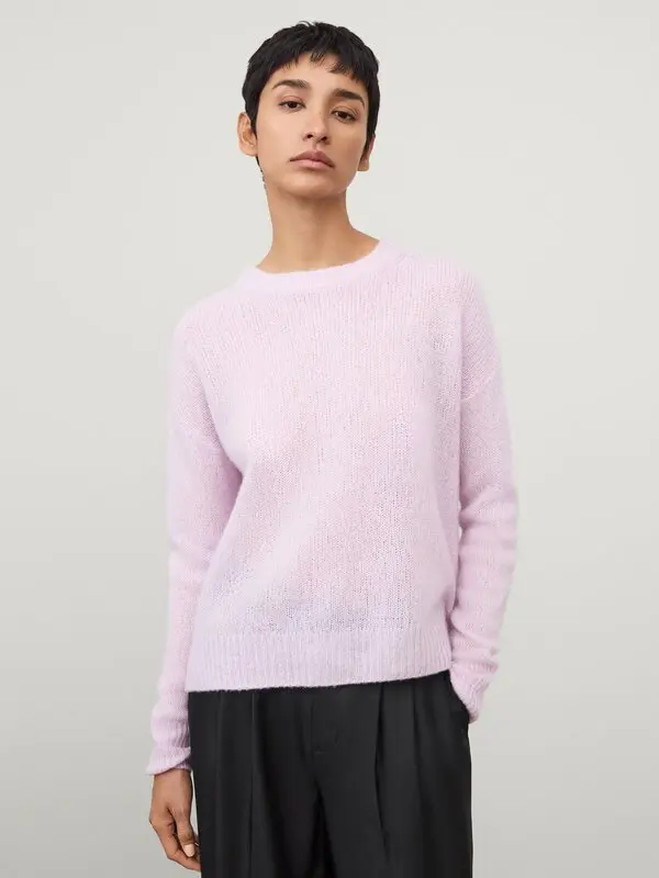 LISA YANG STORE Lova Relaxed-fit Sweater - Dahlia