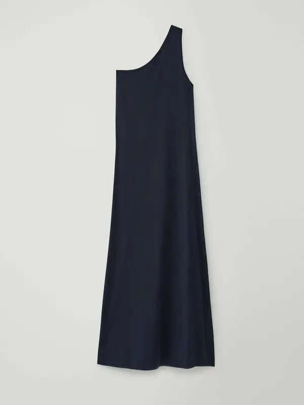 LISA YANG STORE Oliva One-shoulder Maxi Dress