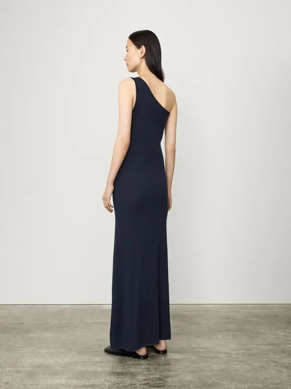 LISA YANG STORE Oliva One-shoulder Maxi Dress