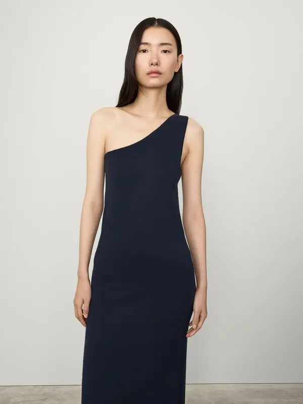 LISA YANG STORE Oliva One-shoulder Maxi Dress