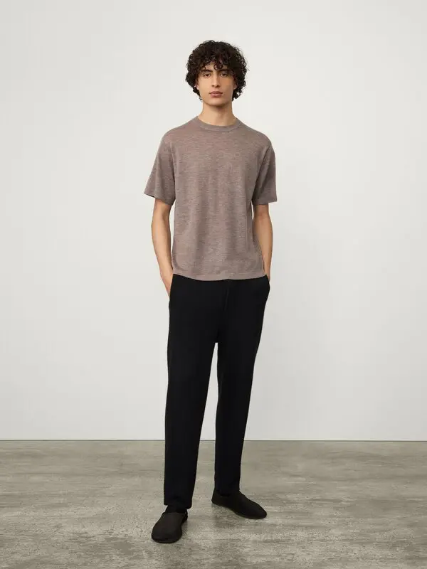 LISA YANG Johannes T-shirt - Deep Truffle