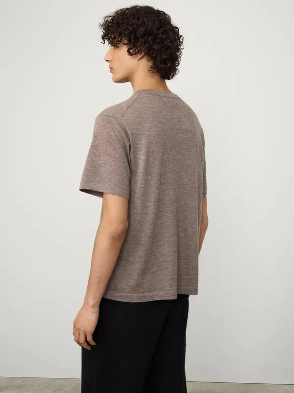 LISA YANG Johannes T-shirt - Deep Truffle