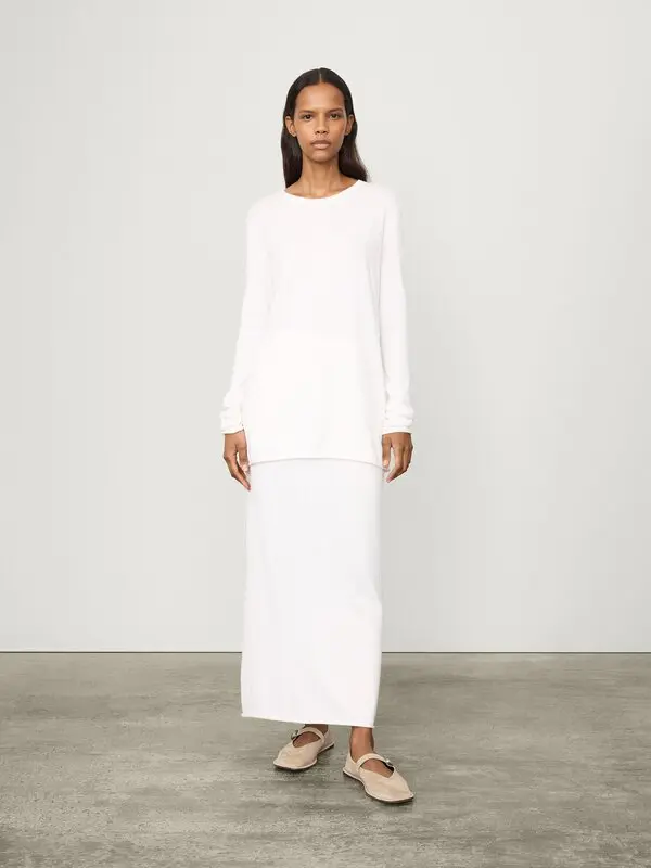 LISA YANG The Maurie Sweater - Salt