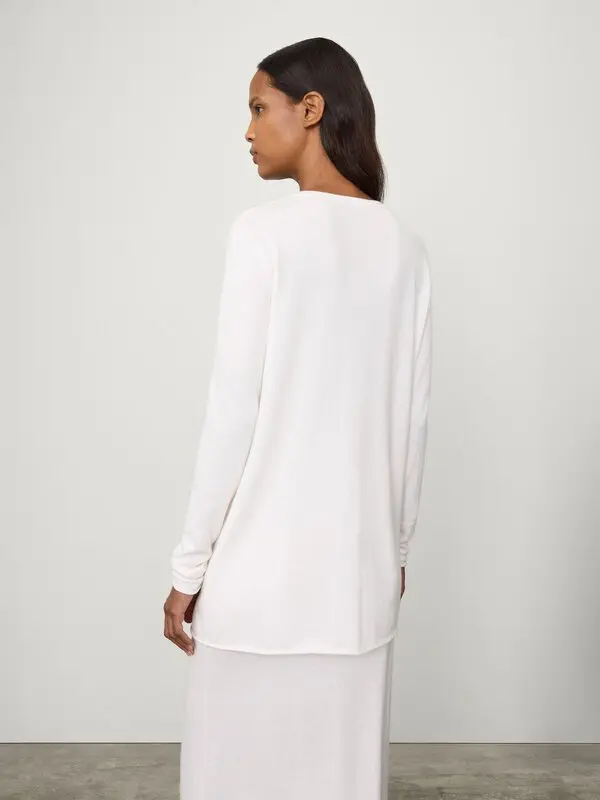 LISA YANG The Maurie Sweater - Salt