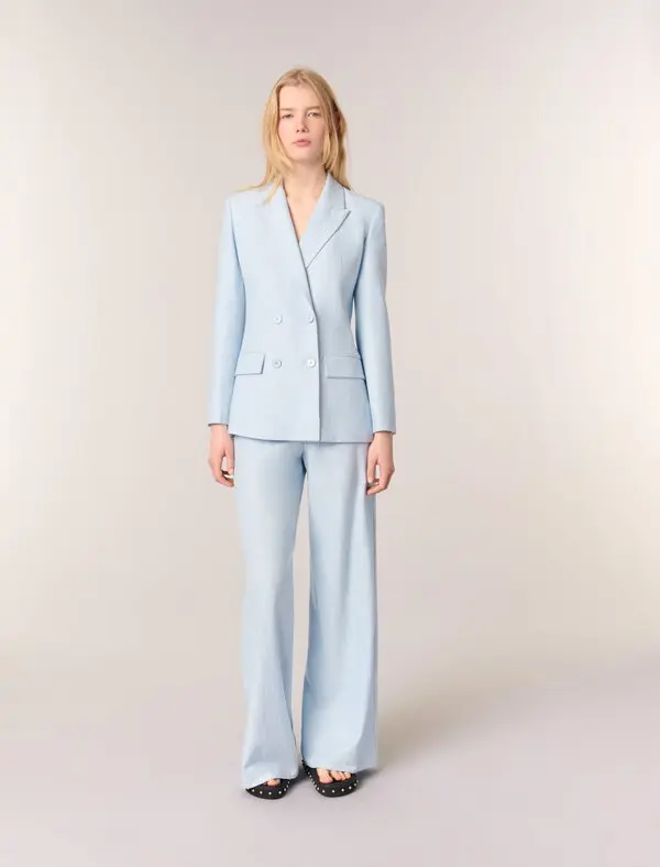 Maje Viscose Suit Jacket