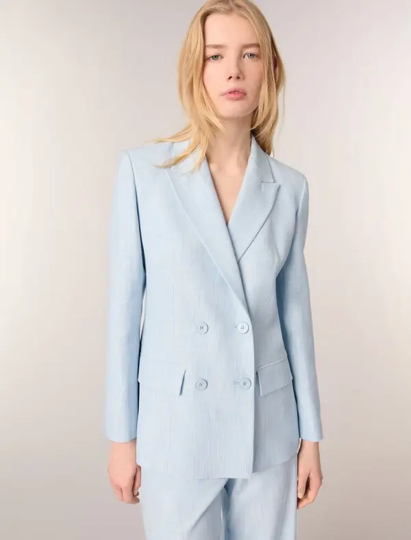 Maje Viscose Suit Jacket