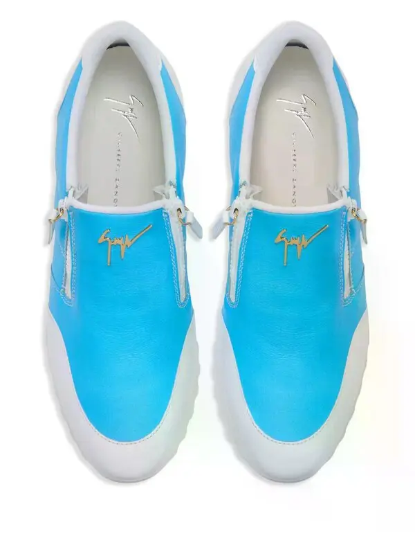 GIUSEPPE ZANOTTI Ilde Run Low-top Sneakers - Blue