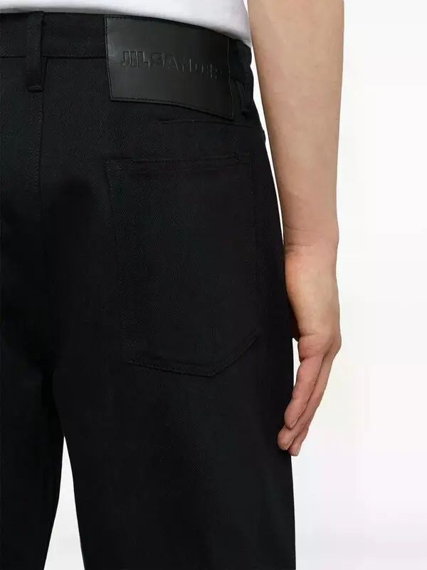 JIL SANDER Loose Fit Jeans - Black