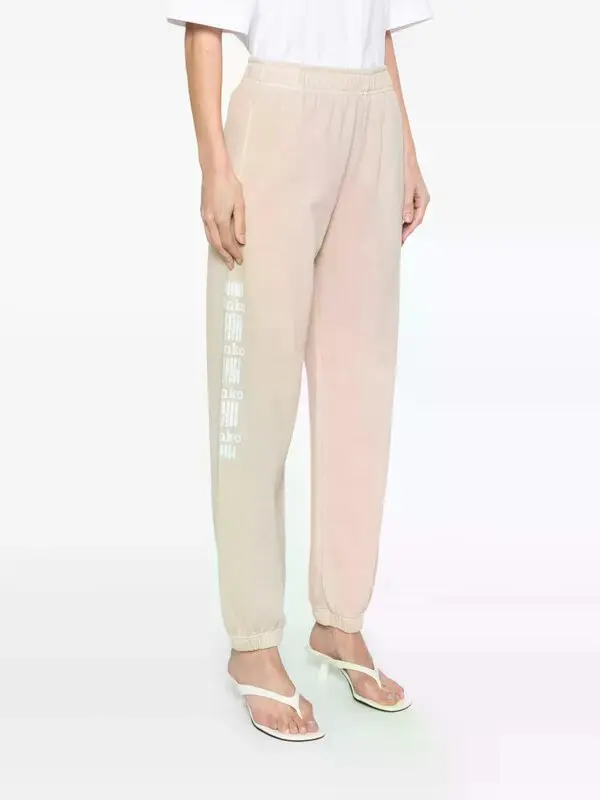 Pinko Logo-print Track Pants - Neutrals