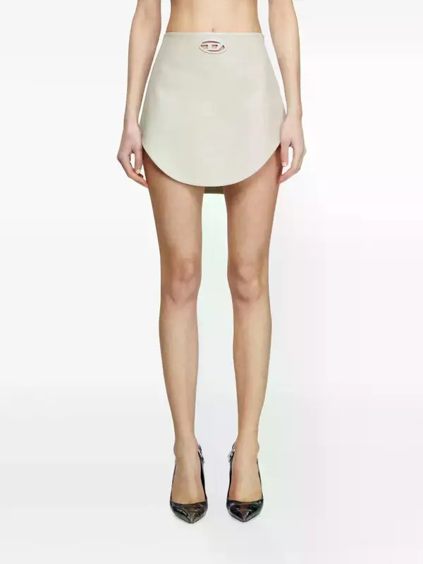 DIESEL® O-limpo Mini Skirt - Grey