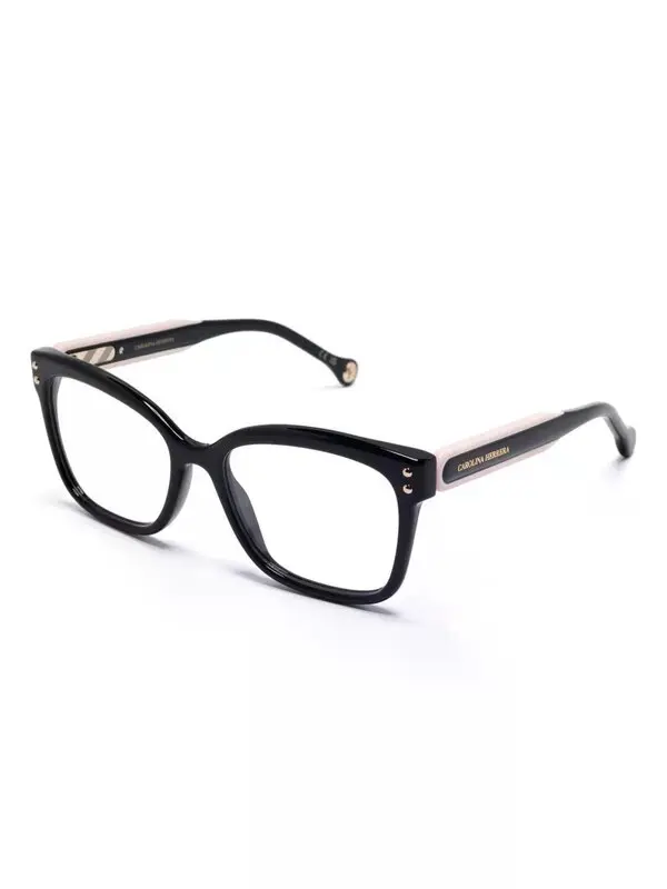 Carolina Herrera Square-frame Eyeglasses - Black