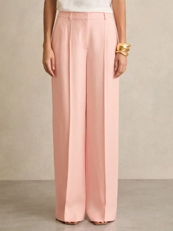 REISS Magda Wide-leg Suit Trousers