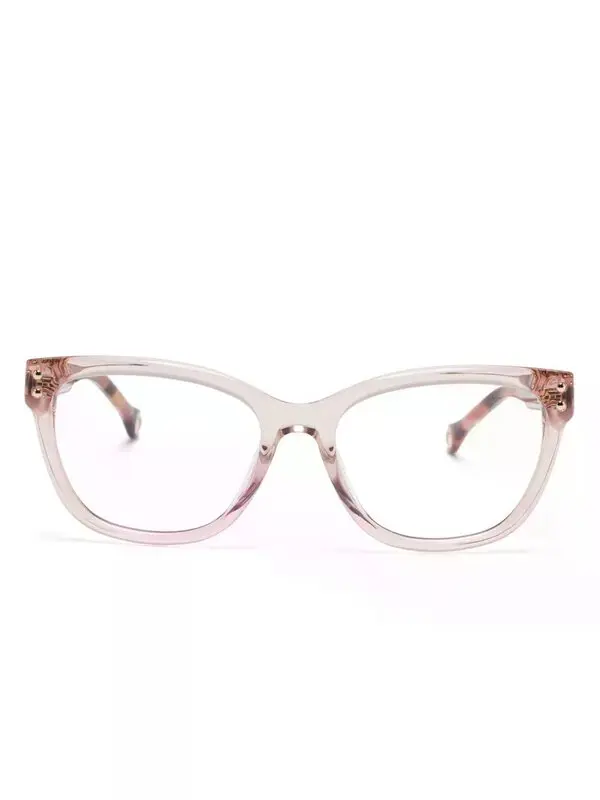 Carolina Herrera Square-frame Eyeglasses - Pink