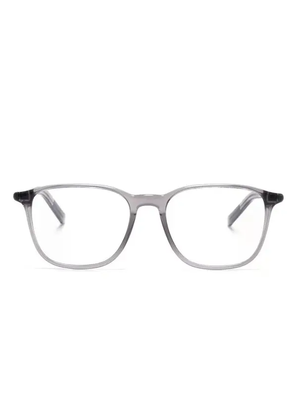 Montblanc Square-frame Glasses - Grey