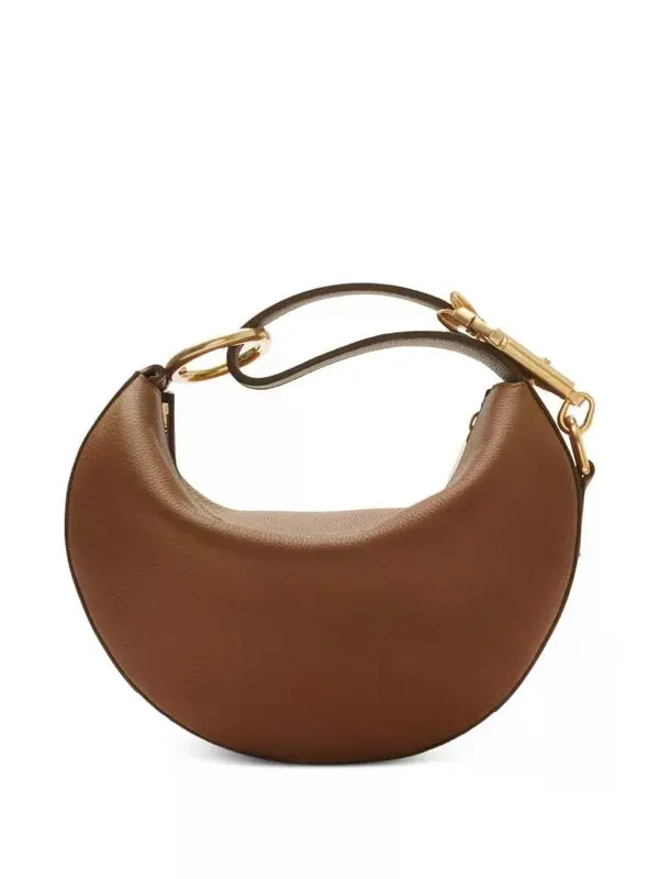 Burberry Mini Knight Arc Shoulder Bag - Brown