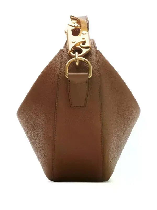 Burberry Mini Knight Arc Shoulder Bag - Brown