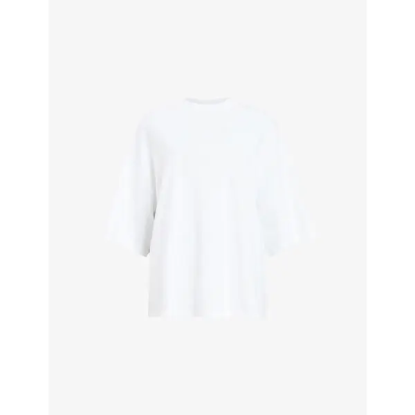 ALLSAINTS Amelie Relaxed-fit Cotton T-shirt - White