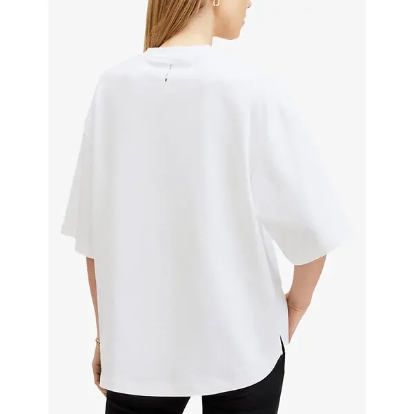ALLSAINTS Amelie Relaxed-fit Cotton T-shirt - White
