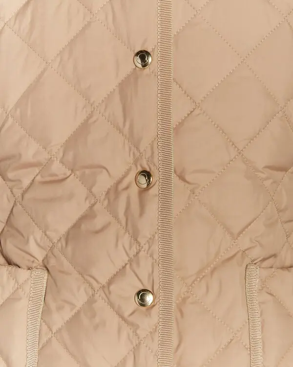 Moncler Epin Quilted Down Jacket - Beige