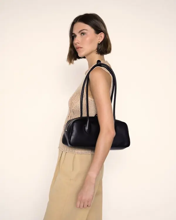 HYER GOODS La Strada Shoulder Bag - Black