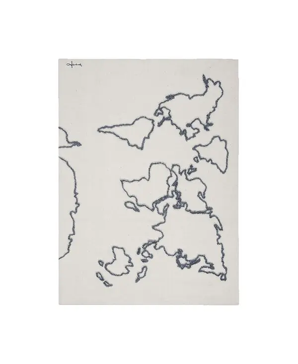 LORENA CANALS Map Wall Hanger - Natural