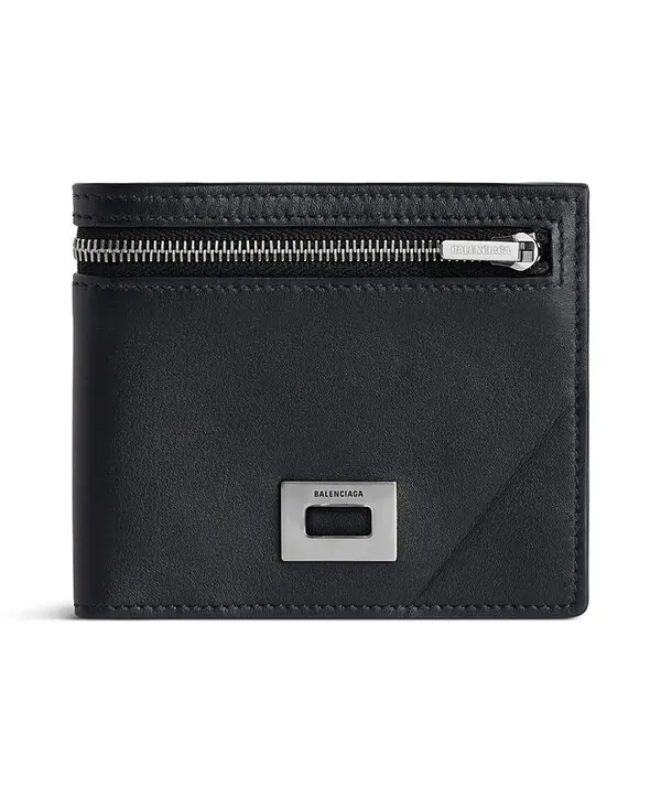 Balenciaga Rodeo Square Folded Wallet - Black