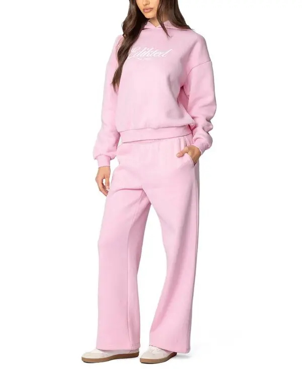 EDIKTED Miss Hoodie - Pink