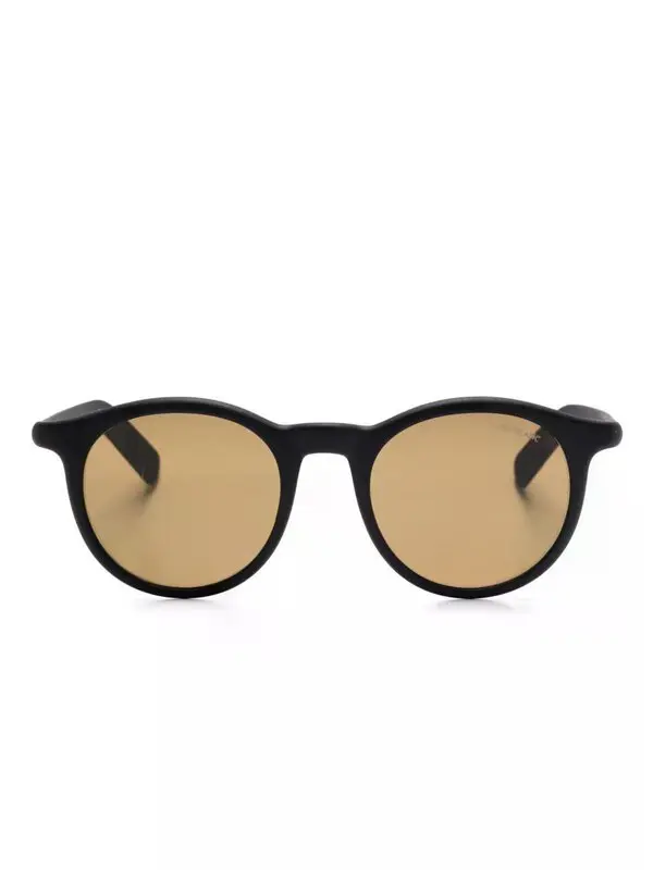 Montblanc Round-frame Sunglasses - Black