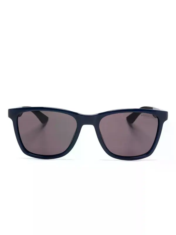 Montblanc Square-frame Sunglasses - Blue