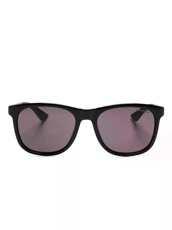 Montblanc Square Frame Sunglasses - Black