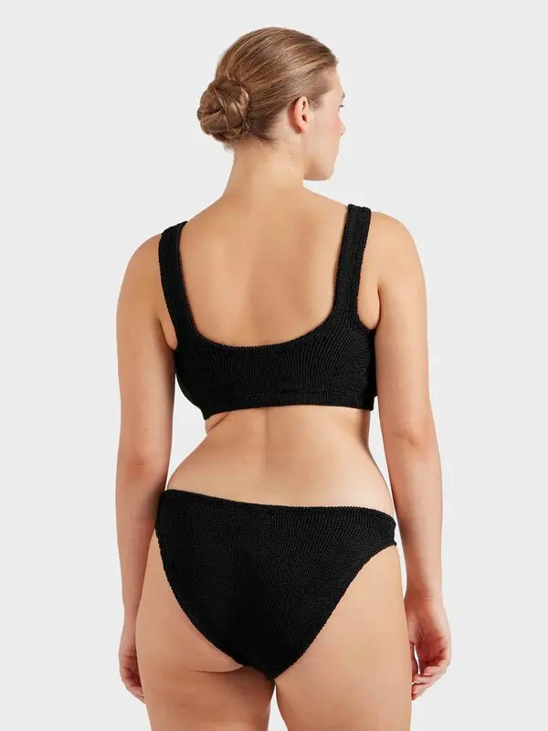 Hunza G Coverage Juno Bikini Set - Black