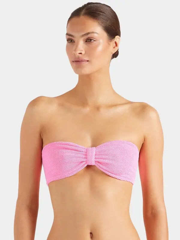 Hunza G Jean Bandeau Bikini Top