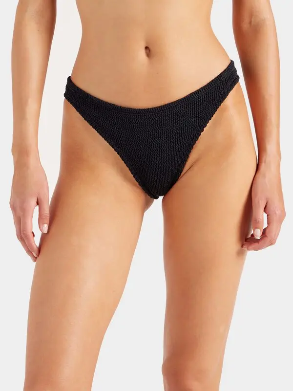 Hunza G Classic Bikini Bottom - Black