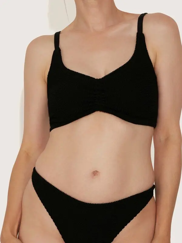 Hunza G Post-mastectomy Bikini - Black