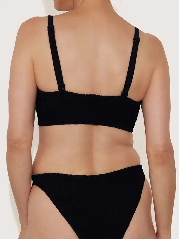 Hunza G Post-mastectomy Bikini - Black