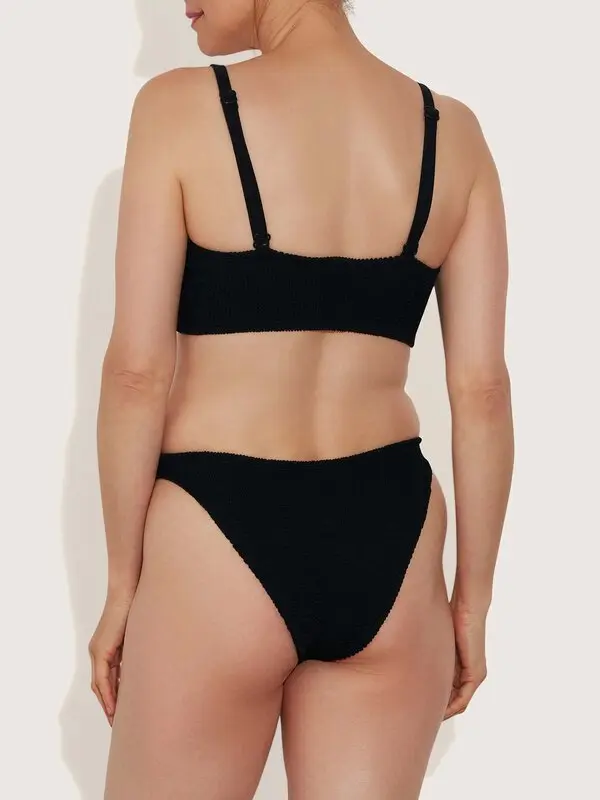 Hunza G Post-mastectomy Bikini - Black
