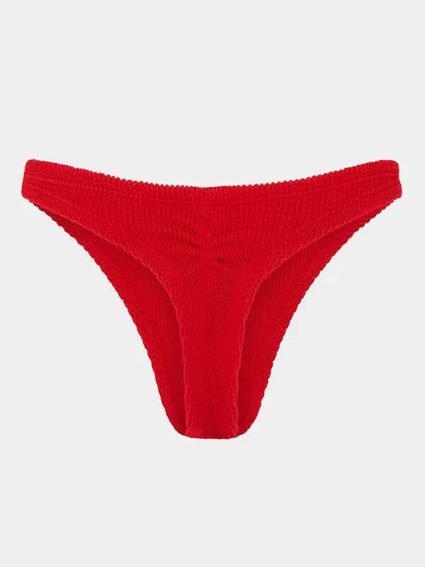 Hunza G Brazilian Bikini Bottom - Red