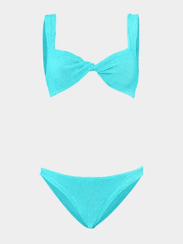 Hunza G Juno Two-piece Bikini Set - Aqua