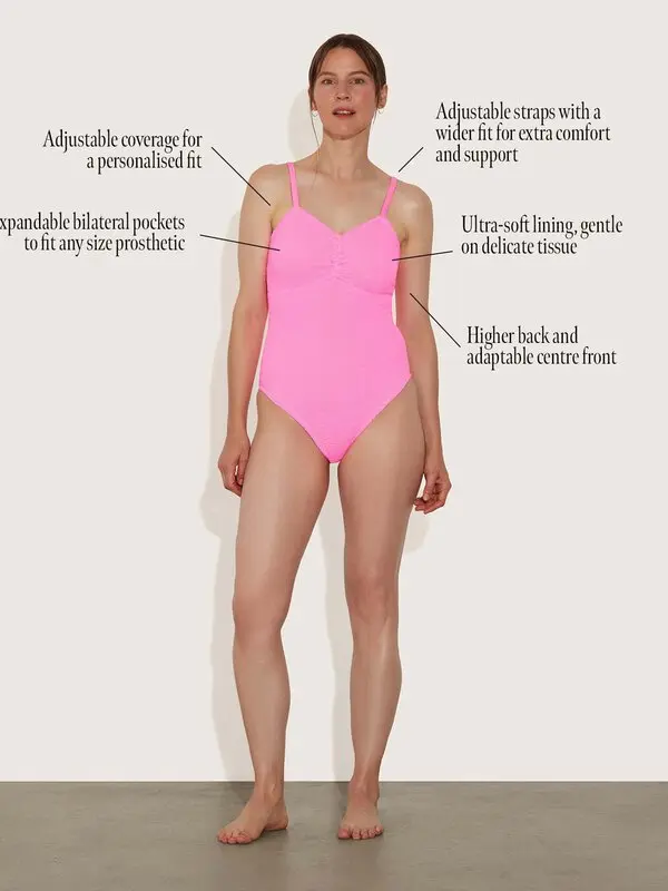 Hunza G Post-mastectomy One Piece Swimsuit