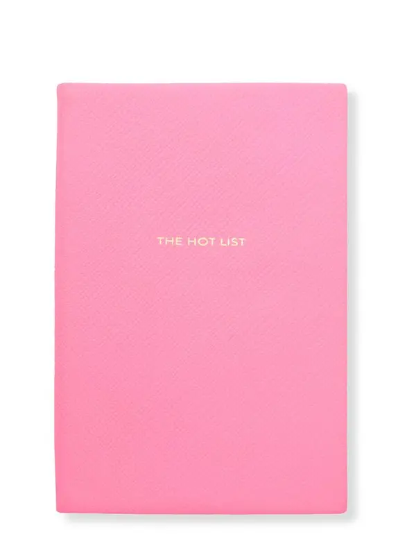 Hunza G Smythson X Chelsea Notebook Leather - Bubblegum