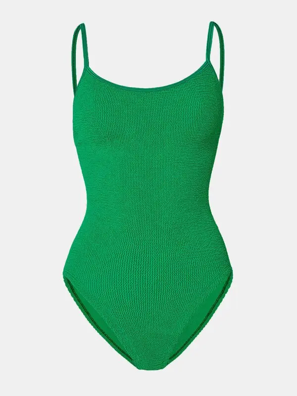 Hunza G Pamela One-piece Swimsuit - Emerald